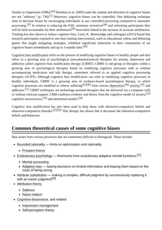 cognitive bias is a systematic pattern t | PDF