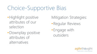 Cognitive Bias - Exploring What Goes on Between Your Ears | PPTX