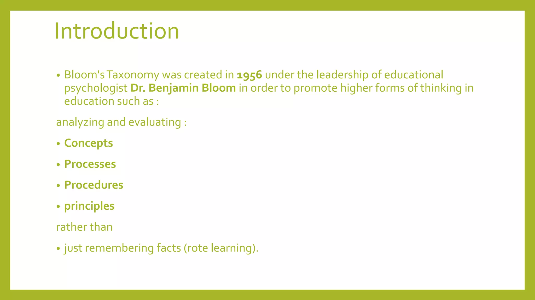 Cognitive (bloom taxonomy).ppt