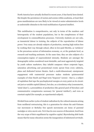 "COGNITIVE CAPITALISM AND THE CONTESTED CAMPUS" de Nick Dyer-Witheford ...
