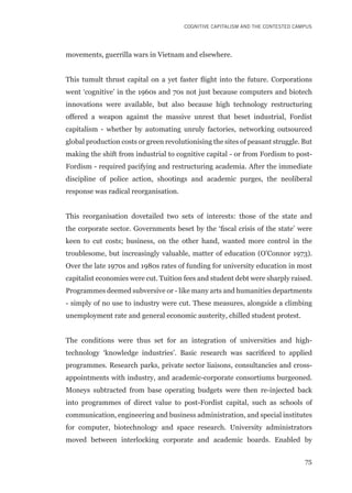 "COGNITIVE CAPITALISM AND THE CONTESTED CAMPUS" de Nick Dyer-Witheford ...