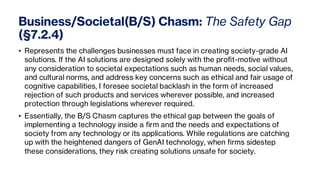 Cognitive Chasms - A Typology of GenAI Failure Failure Modes | PDF
