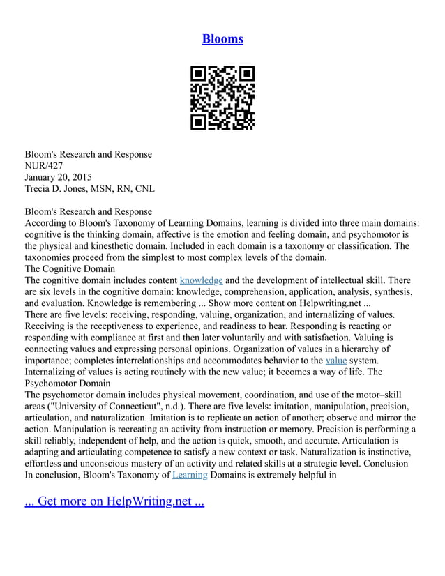 Cognitive Classroom Practicum Definition | PDF