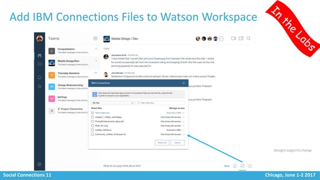 IBM Watson Workspace and Work Services strategy and roadmap | PPT