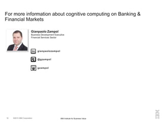 Cognitive Computing in Banking and Financial Markets | PPT