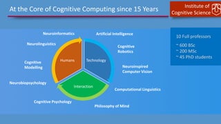 Cognitive Computing by Professor Gordon Pipa | PPT