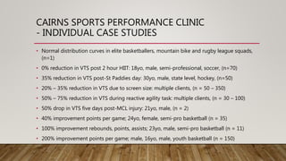 Cognitive Conditioning program in sports with Neurotracker | PPT