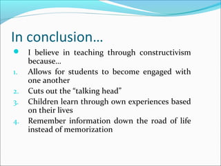 Cognitiveconstructivism | PPT