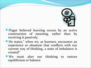 Cognitiveconstructivism | PPT