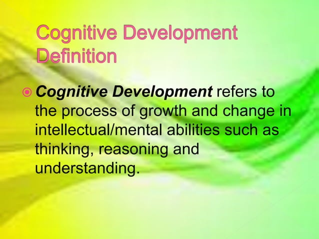 Cognitive development of learners | PPTX | Parenting Babies and Toddlers | Parenting