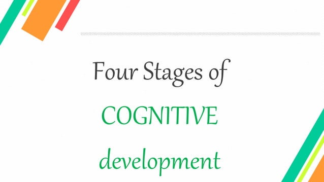 Cognitive development | PPTX