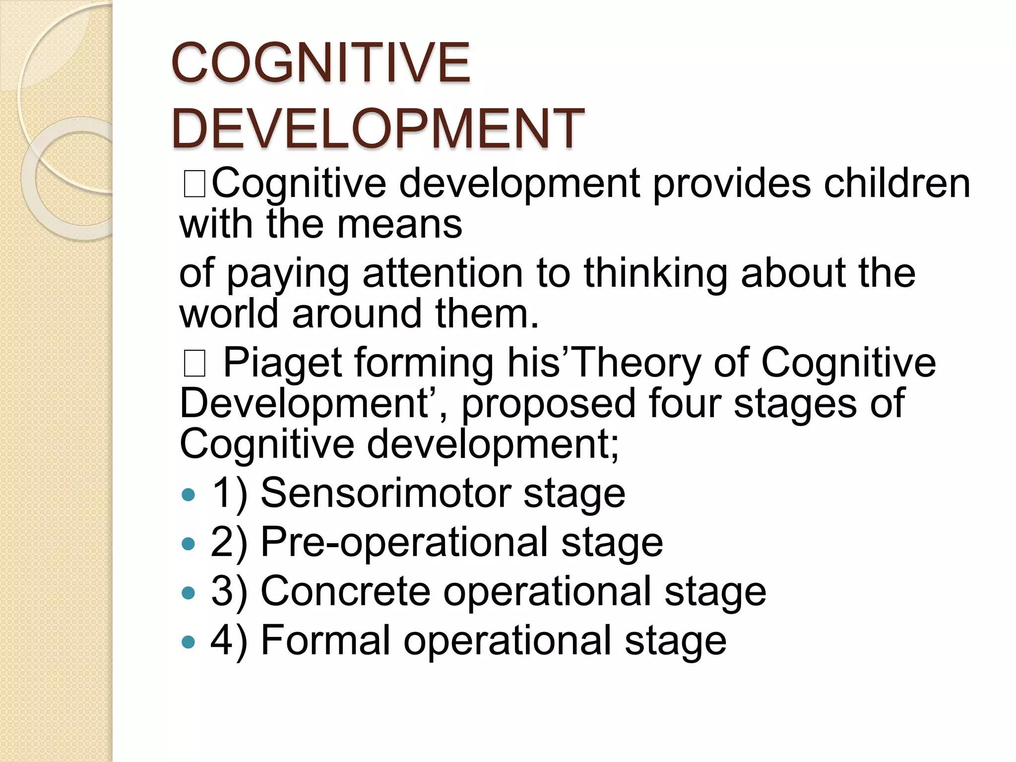 Cognitive development | PPT