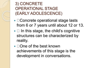 Cognitive development | PPTX