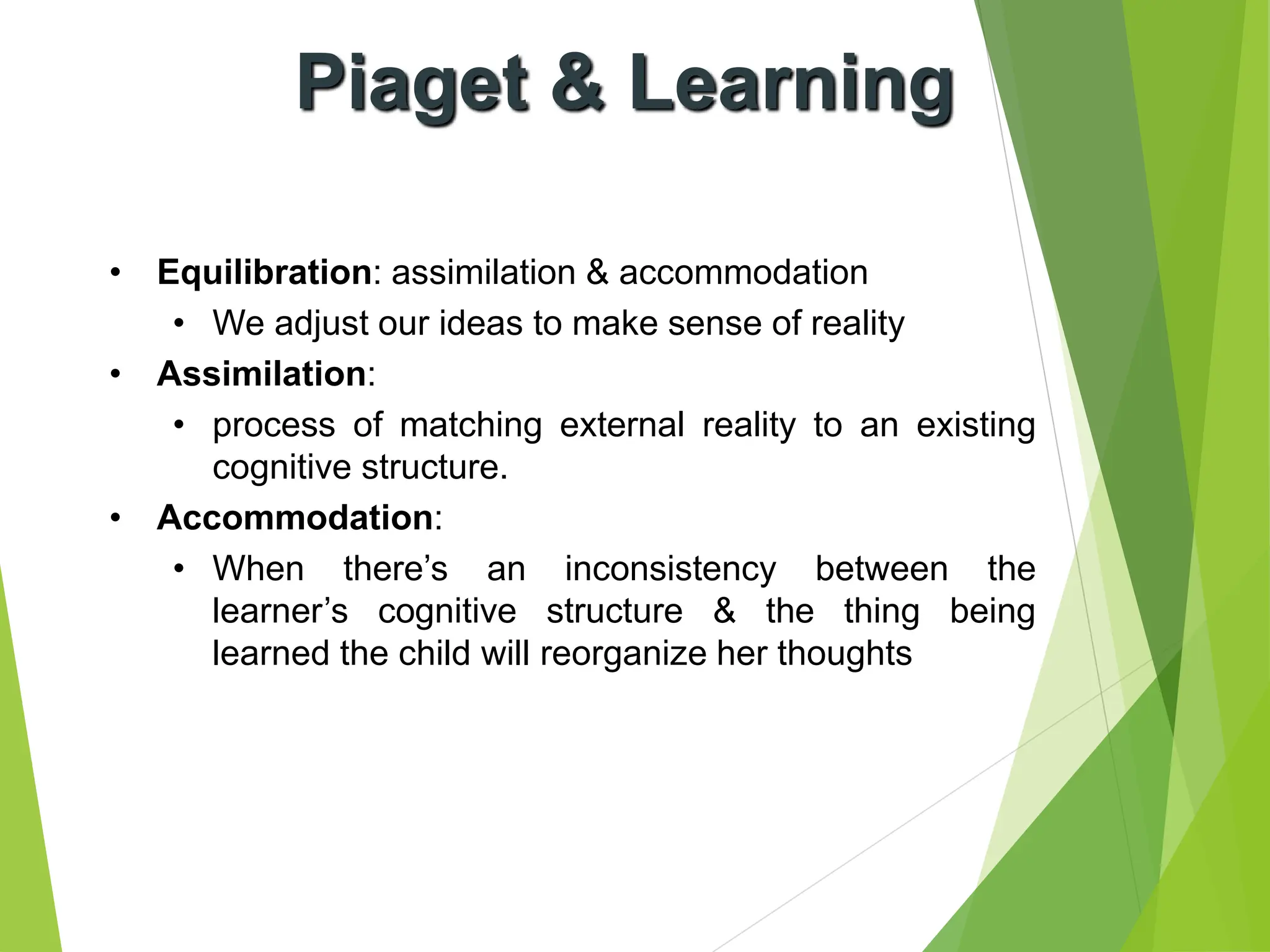 Cognitive Development of learning of psychology | PPT