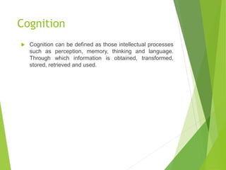 Cognitive Development of learning of psychology | PPT
