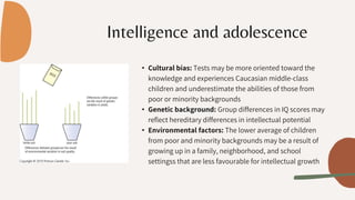 Cognitive Development Adolescence Psychology | PDF