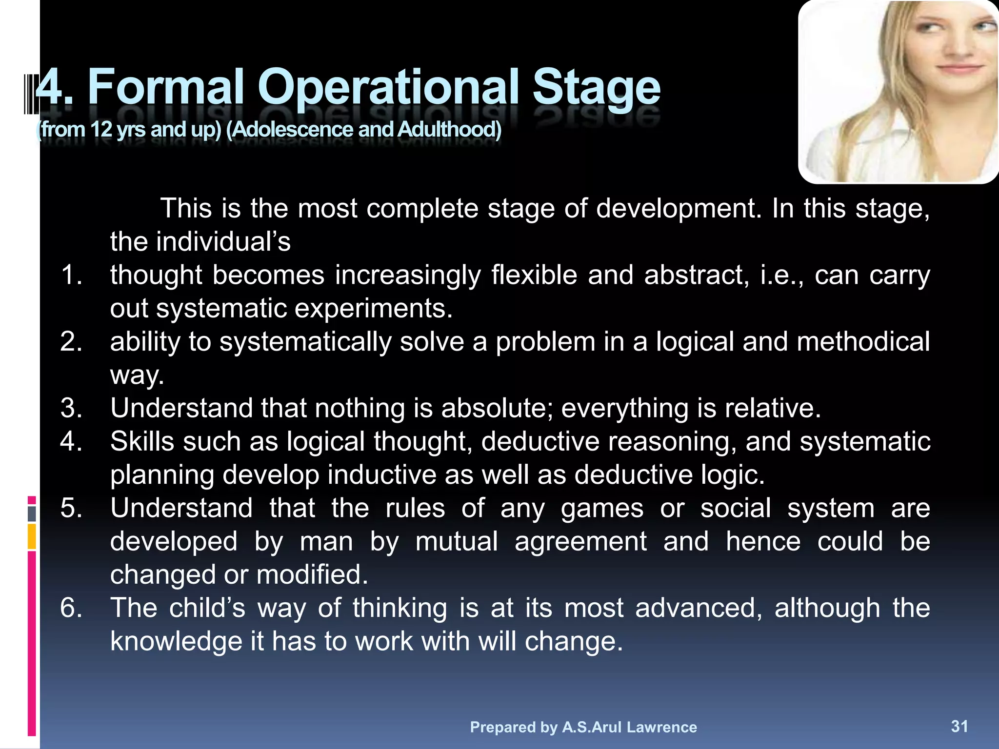 Piaget's Cognitive Development | PPSX