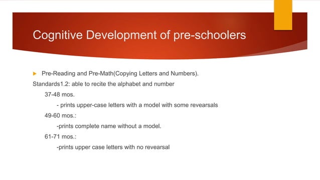 Cognitive development of preschoolers | PPTX | Parenting Babies and ...