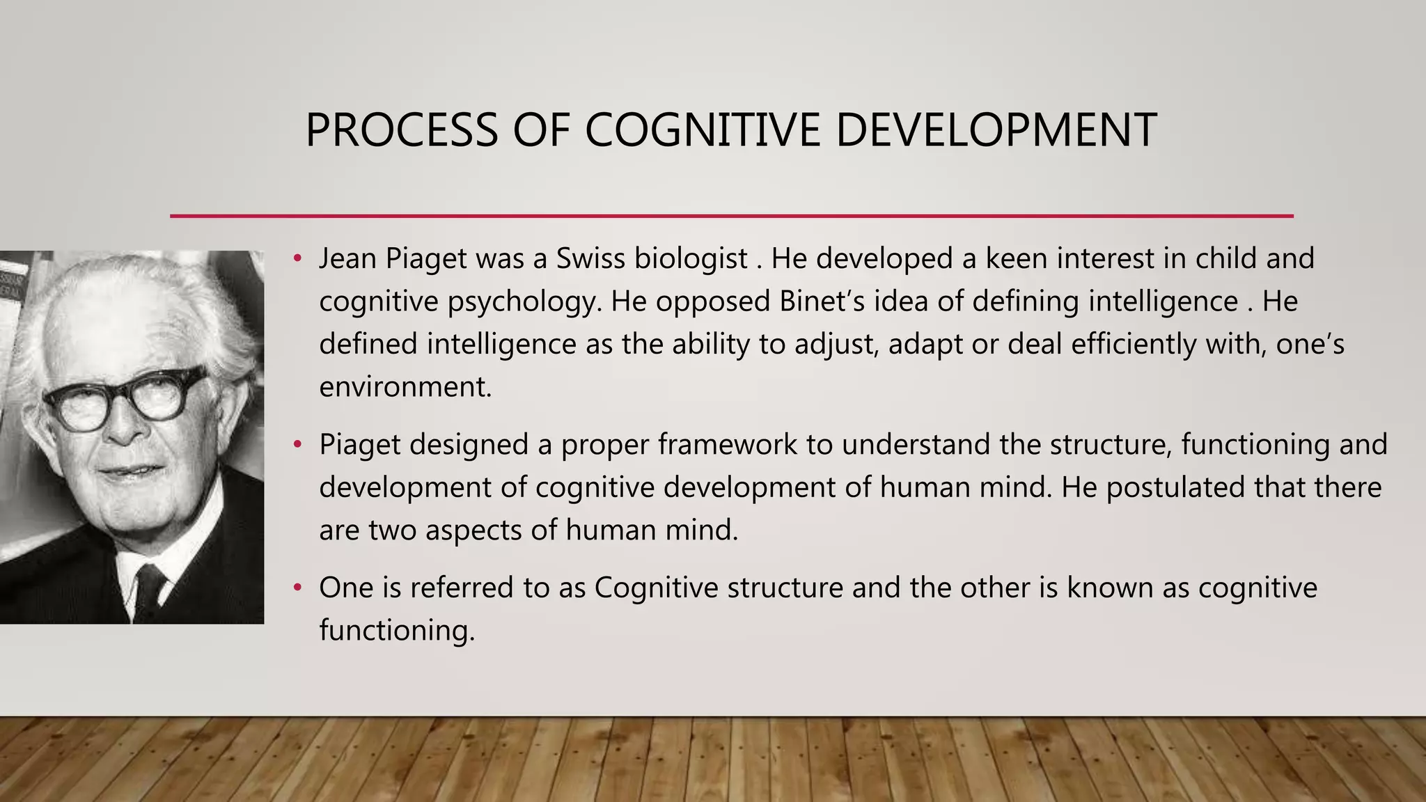Cognitive development and cognition | PPTX
