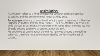 Cognitive development and cognition | PPTX