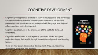 Cognitive development and cognition | PPTX