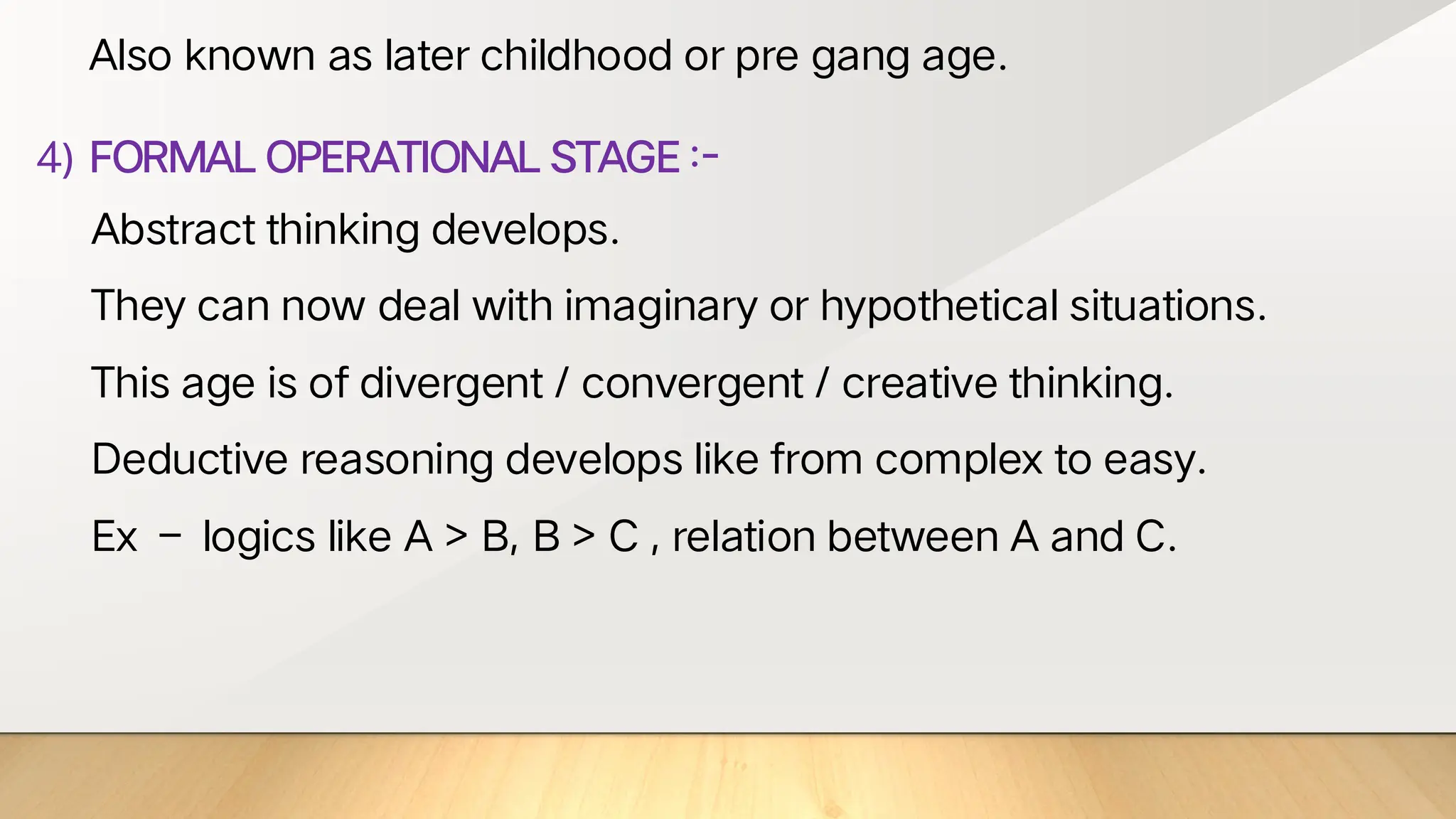 Theory of Cognitive Development by Jean Piaget | PDF
