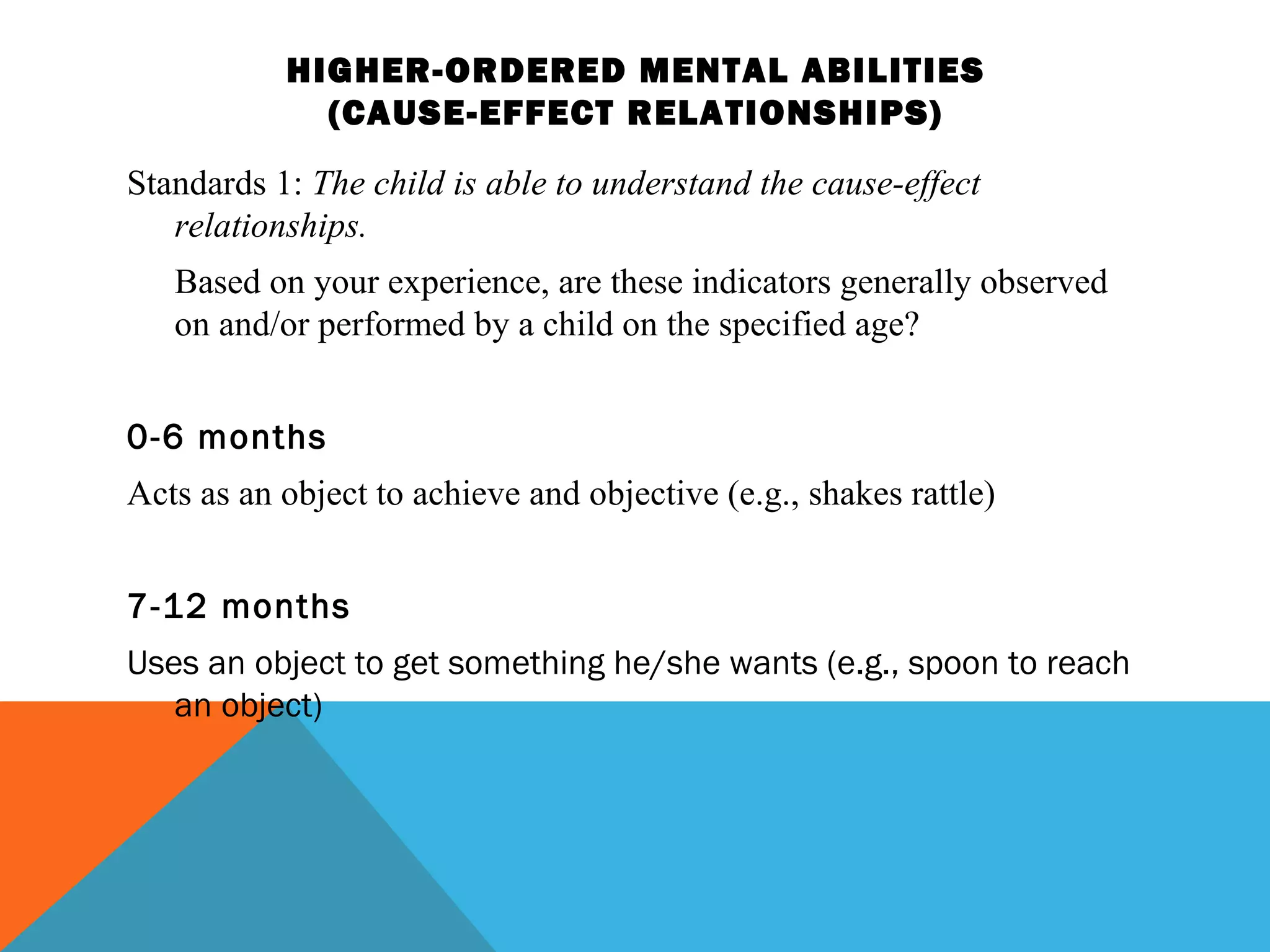 Cognitive development of infants and toddlers | PPT