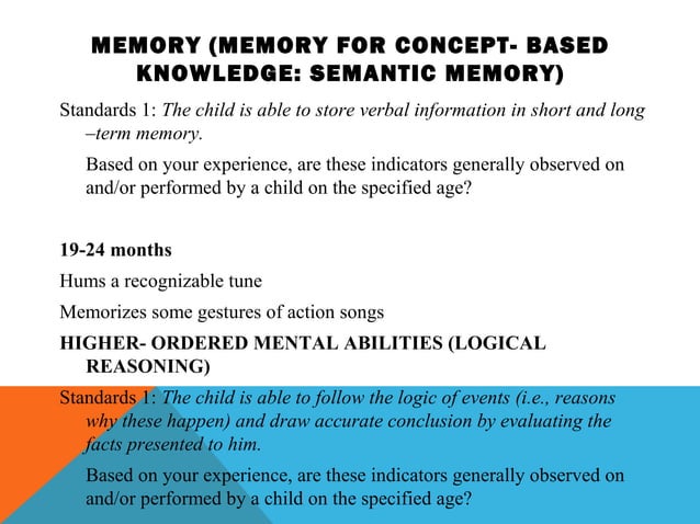 Cognitive development of infants and toddlers | PPT | Parenting Babies ...