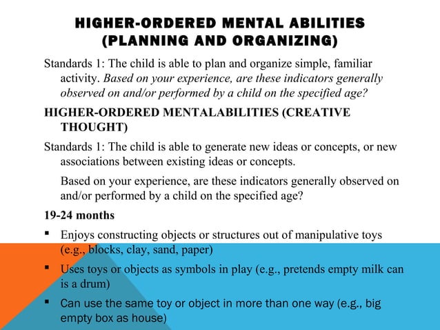 Cognitive development of infants and toddlers | PPT | Parenting Babies ...