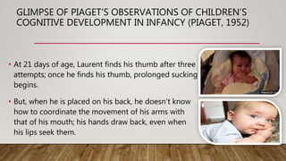 Cognitive development of infants and toddlers | PPTX