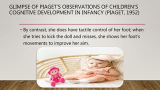 Cognitive development of infants and toddlers | PPTX