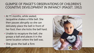 Cognitive development of infants and toddlers | PPTX