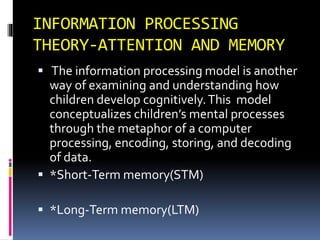Cognitive development of the preschoolers | PPTX