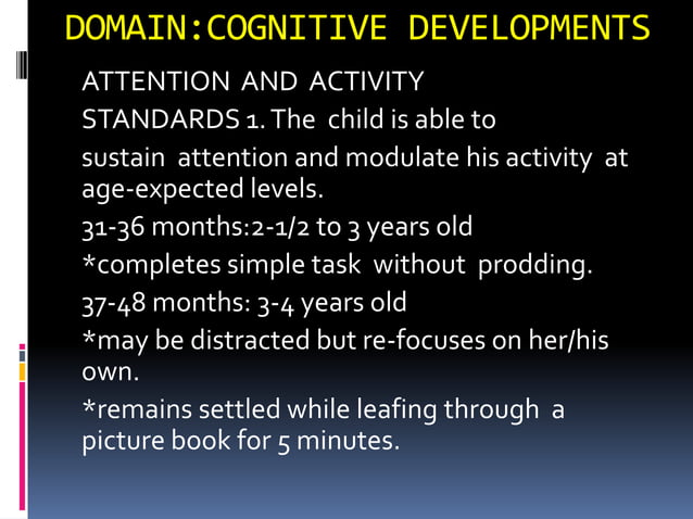 Cognitive development of the preschoolers | PPTX