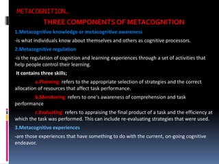 Cognitive development on high school learners | PPTX