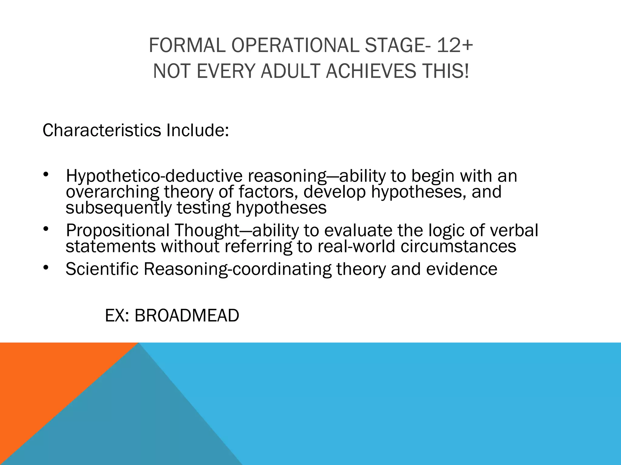 Cognitive development piaget ppt_3 | PPT