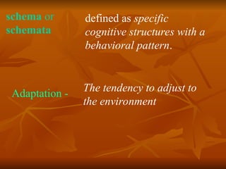Cognitive development revised - Copy.ppt