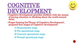 Cognitive development sree | PPTX