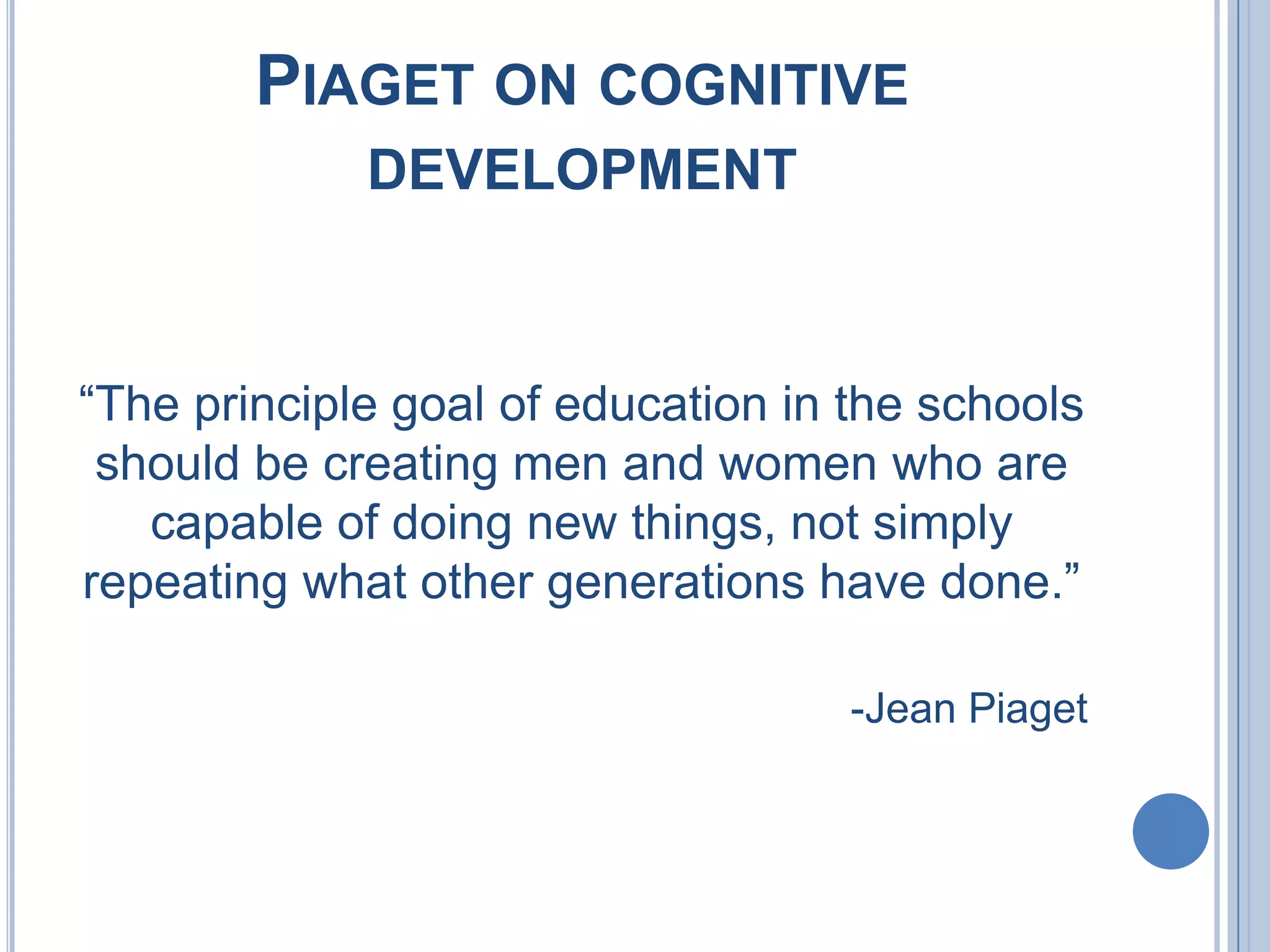 Cognitive development theories | PPTX