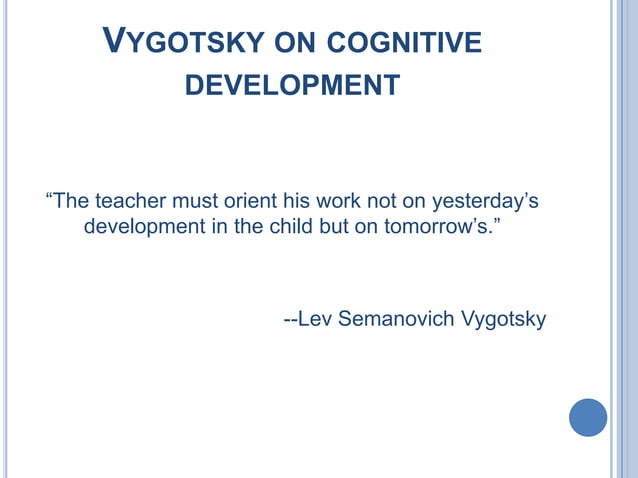 Cognitive development theories | PPTX | Daycare and Pre-School | Parenting