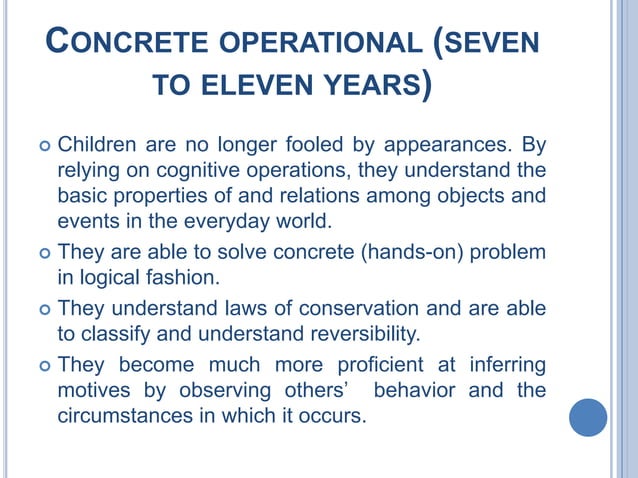 Cognitive development theories | PPTX | Daycare and Pre-School | Parenting