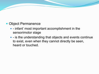 Cognitive development theory substages | PPT