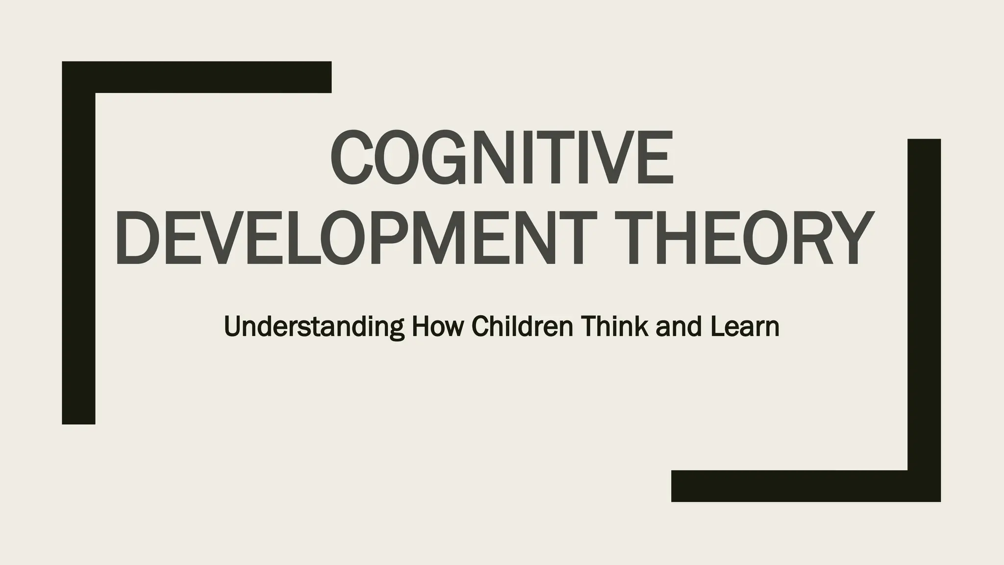 Cognitive Development Theory of Jean Piaget.pptx