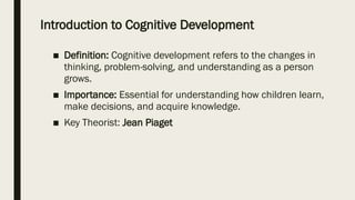 Cognitive Development Theory of Jean Piaget.pptx