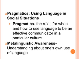 Cognitive dev't and language(piaget final) | PPT