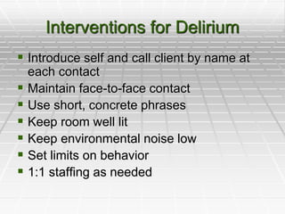 Cognitive Disorder Ch14 .ppt