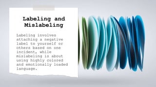 11 Common Thinking Traps and How to Overcome Them | PPTX