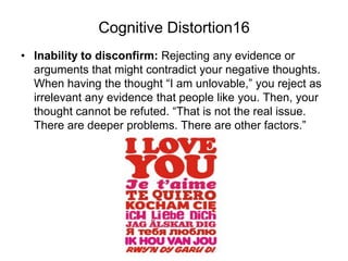 Categories of Distorted Automatic Thoughts 17 | PPTX | Mental Health ...