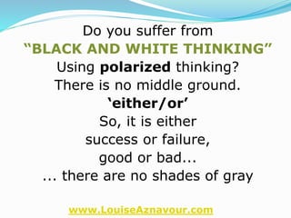 Cognitive Distortions | PPTX