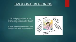 Cognitive distortions - Psychiatry | PPTX